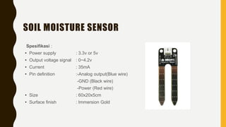 Monitoring and Automatic Watering Based on Microcontroller Arduino Uno Using Soil Moisture ...