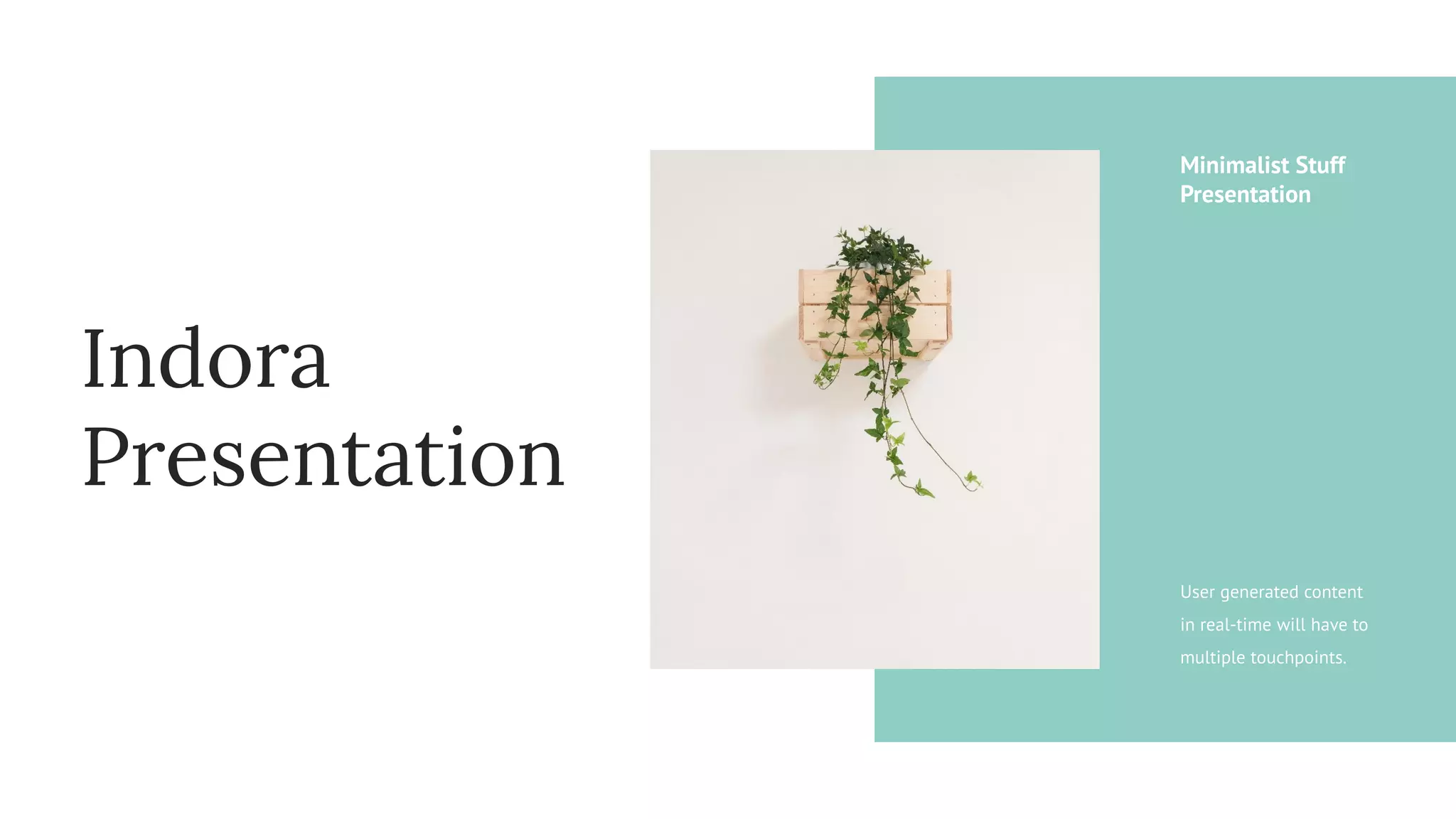 Indora Presentation : Light Color Version | PPT