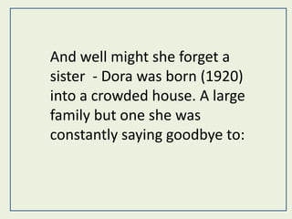 In dora's words part one | PPTX