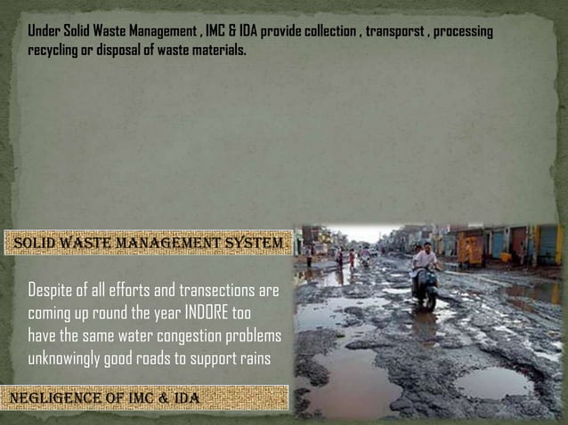 Indore city infrastructure | PPTX