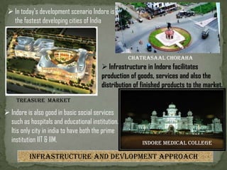Indore city infrastructure | PPTX