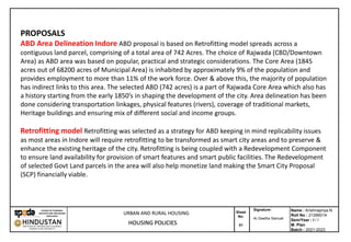 Indore Master Plan - A detailed Case study | PDF