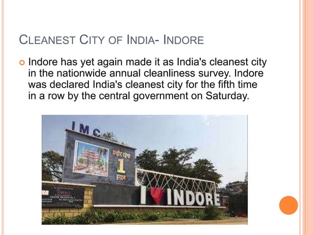 Indore waste management | PPT