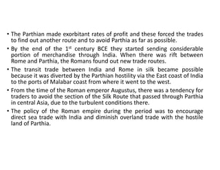 Indo - Roman Trade | PDF