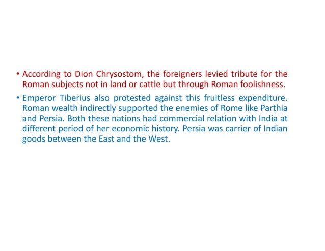 Indo - Roman Trade | PDF