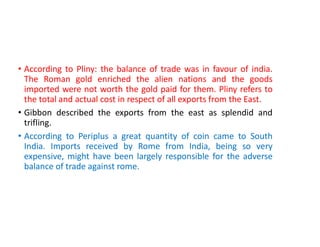Indo - Roman Trade | PDF