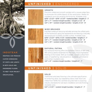 Indo teak brochure | PDF