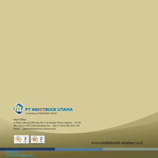 PT. Indotruck Utama | PDF