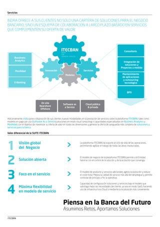 CAPACIDADES DE INDRA EN BANCA | PDF