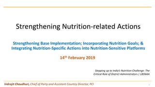 Day 2 - PCI - Strengthening Nutrition-related Actions | PPTX