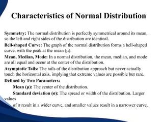 Normal Distribution - Probability theory and statistics | PPT