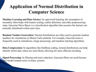 Normal Distribution - Probability theory and statistics | PPT