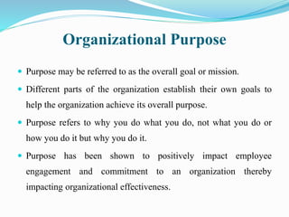 THE ROLE OF THE STRATEGIC DIRECTION IN ORGANIZATION DESIGN | PPTX