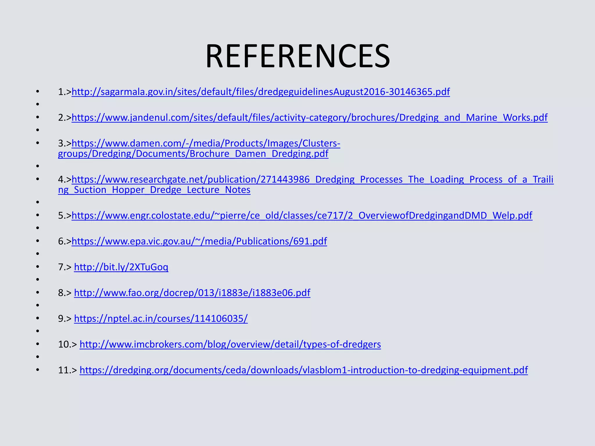 DREDGING PROCESS AND ITS EFFECT | PPTX