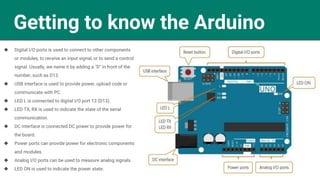 Indroduction the arduino | PPT