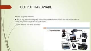 Introduction to Computer Hardware. | PPTX