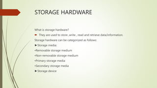 Introduction to Computer Hardware. | PPTX