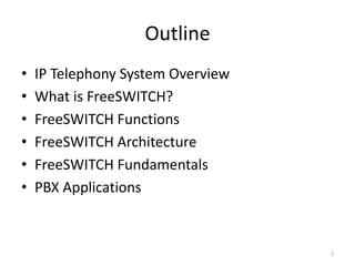 Introduction to FreeSWITCH | PDF
