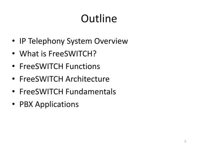 Introduction To Freeswitch Pdf Shareware And Freeware Computer Software And Applications