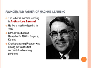 Indroduction to machine learning | PPT