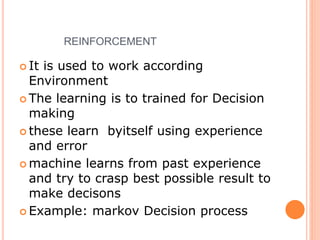 Indroduction to machine learning | PPT