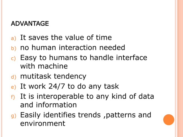 Indroduction to machine learning | PPT