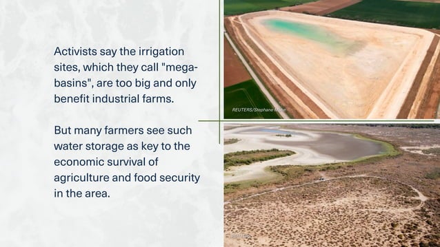 In drought-hit western France, a water conflict is intensifying | PPT