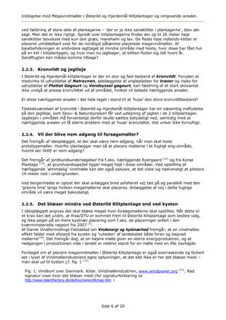 1 Indsigelse Mod vindmøller i Østerild Klitplantage | PDF