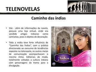 Indústria cultural e as telenovelas | PPTX