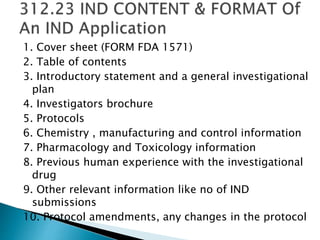 IND Enabling Studies by Kashikant Yadav | PPTX