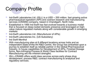 Ind swift labortaries ltd | PPT