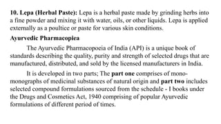 INDIAN SYSTEM OF MEDICINE, UNIT1, MPHARM PCG SEM2.pptx