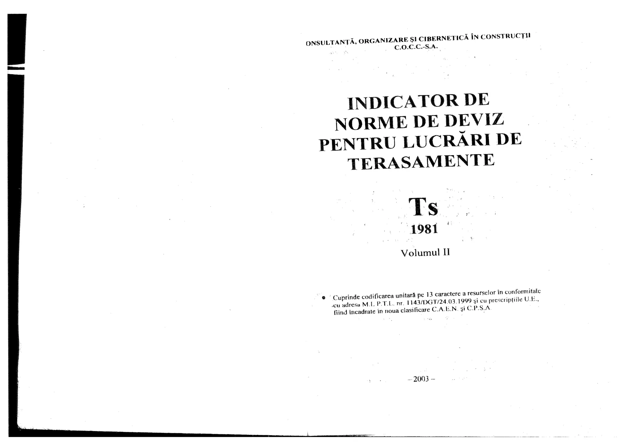Indicator Norme de Deviz - Technical University "Gh. Asachi" of Iaşi | PDF
