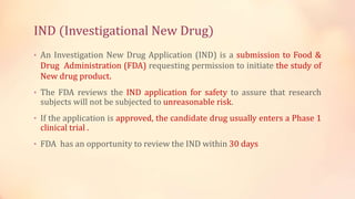 An overview of Drug Discovery and Development Process | PPTX