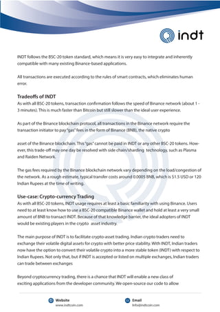 INDT COIN Currency Exchange | PDF