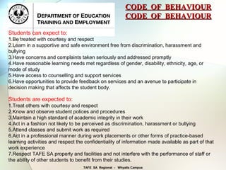 TAFE Induction 2013 | PPT