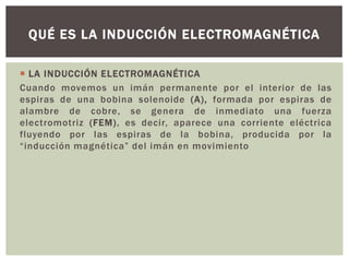 Inducción electromagnética | PPT
