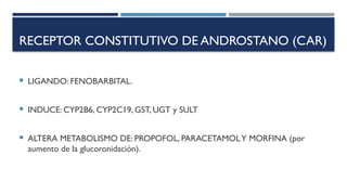 Inducción enzimática y polimorfismo genético farmacología.pptx