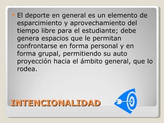 INDUCCION DEPORTE FORMATIVO | PPT