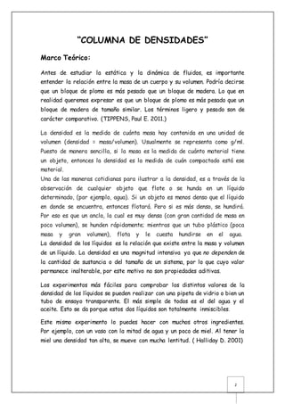COLUMNA DE DENSIDADES | DOCX