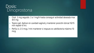 INDUCCION Y CONDUCCION DEL TRABAJO DE PARTO.pptx