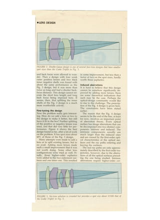 Induced aberrations complicate lens design 1991 | PDF