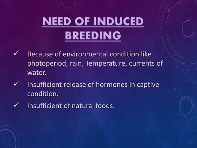 Induced breeding in fishes | PPTX