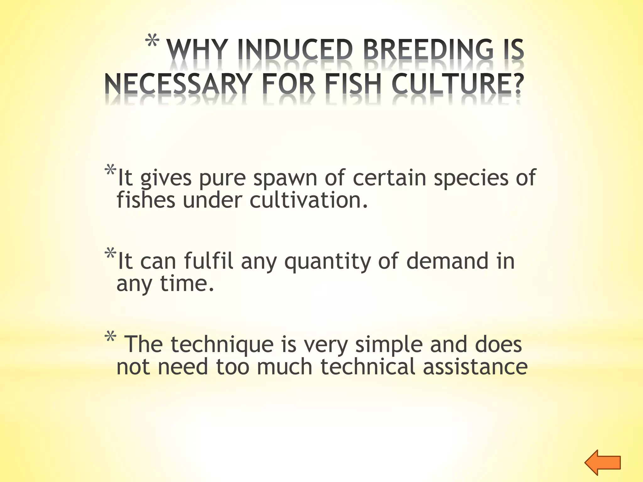 INDUCED BREEDING OF INDIAN MAJOR CARP | PPTX