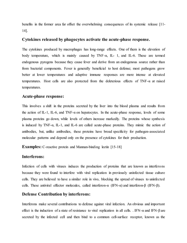 Induced Innate Immunity Assignment Docx