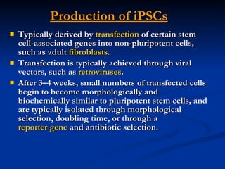 Induced pluripotent stem cells | PPT