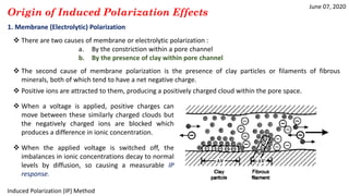 Induced polarization method (electrical survey) | PDF