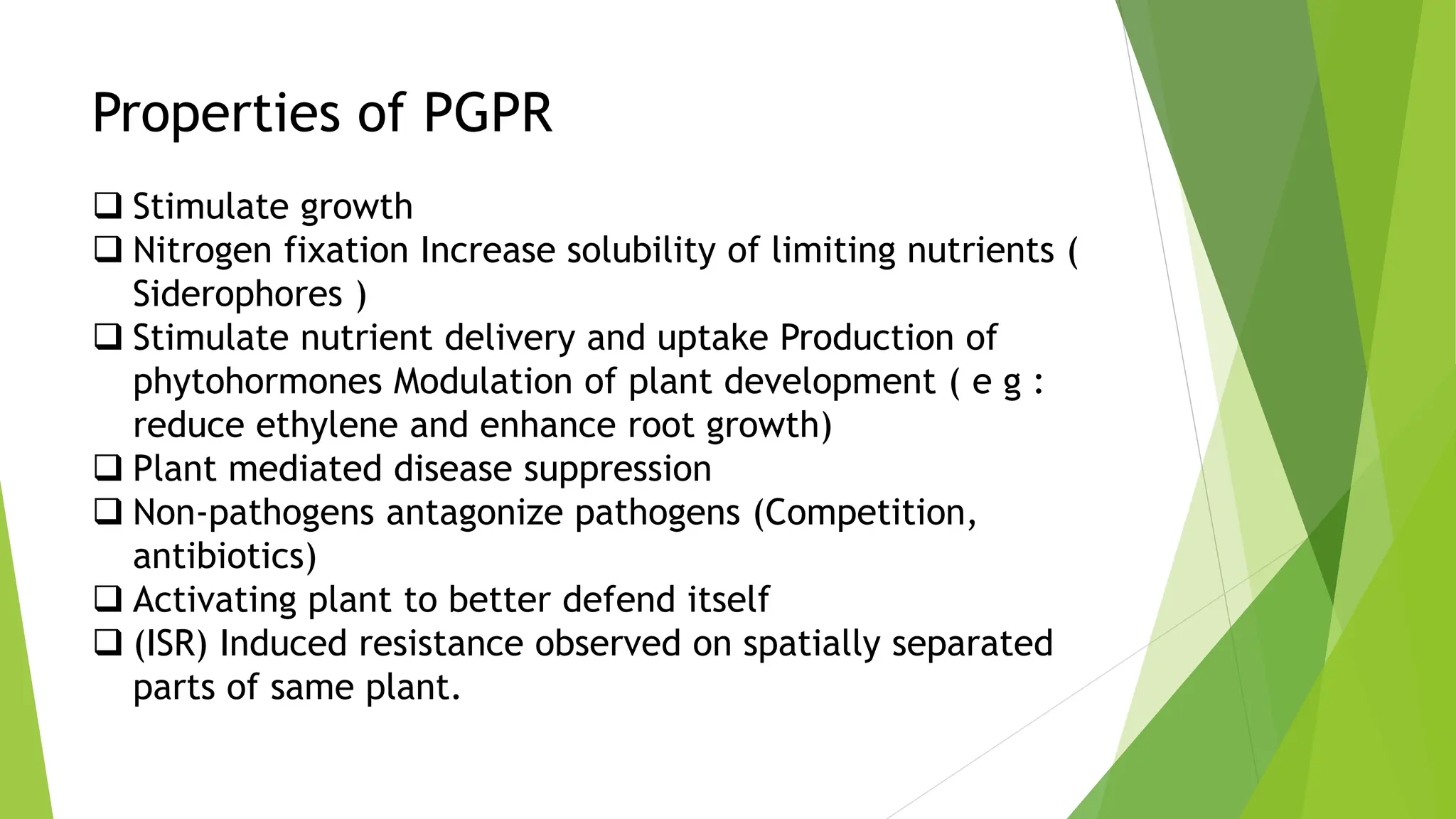 Induced systemic resistance (ISR) mechanism | PPTX