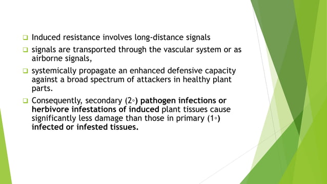 Induced systemic resistance (ISR) mechanism | PPTX