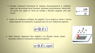 Inducția electromagnetică | PPTX